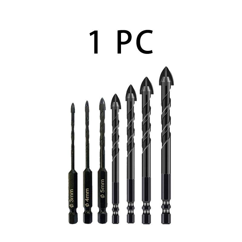 🔥💥🔥💥🔥4-edge Cross Drill Bit Set 7pcs🔥💥🔥💥🔥 – PHAIVEIA